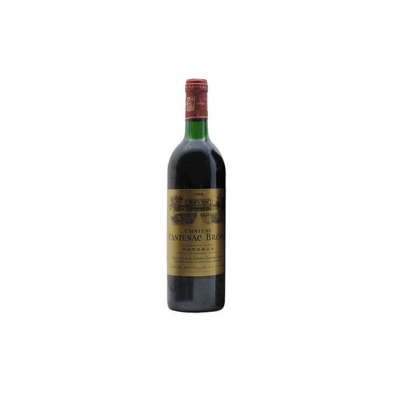 Vins de 1986 - Magnum Château Cantenac Brown Grand Cru Classé 1986