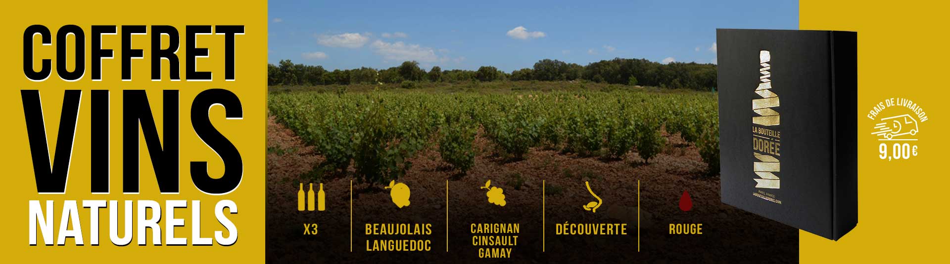 COFFRET VIN NATURE| Cadeaux vins naturels | Livraison 24h